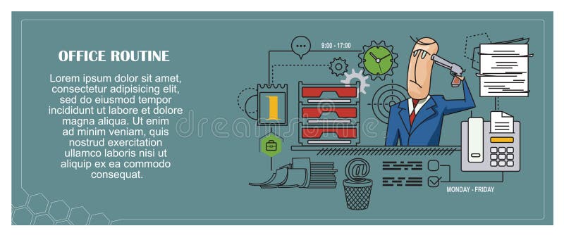 Stock Illustration. Flat Infographic Stock Vector - Illustration of ...