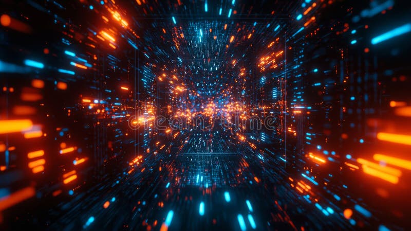 Stock Image of Abstract Technology Background for Digital Designs Stock ...