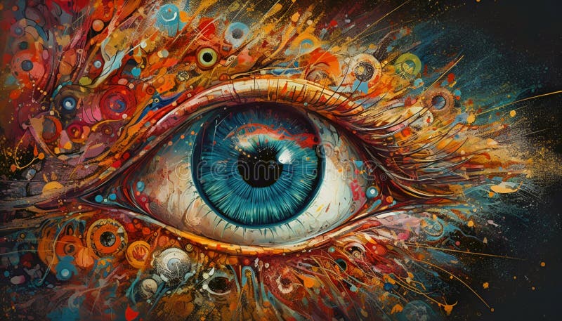 Stock Image Background Cgi Art Colours Stock Illustration ...