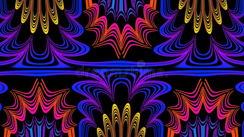 Stock Image of a Black Abstract Background with Neatly Arranged Curved ...