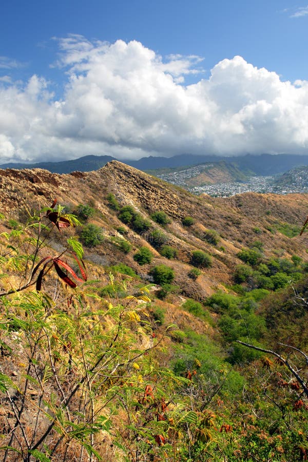 Stock Image of Diamond Head, Honolulu, Hawaii Stock Photo - Image of ...