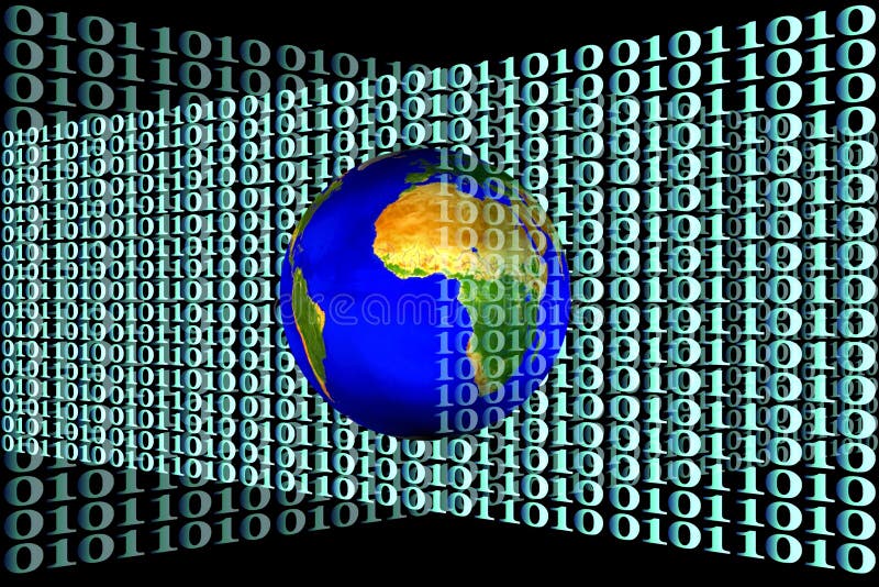 Binary Background Picture. Image: 5677824