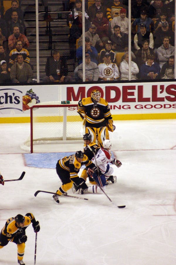 Stock Image of Ice Hockey Game at Boston Editorial Photo - Image of ...