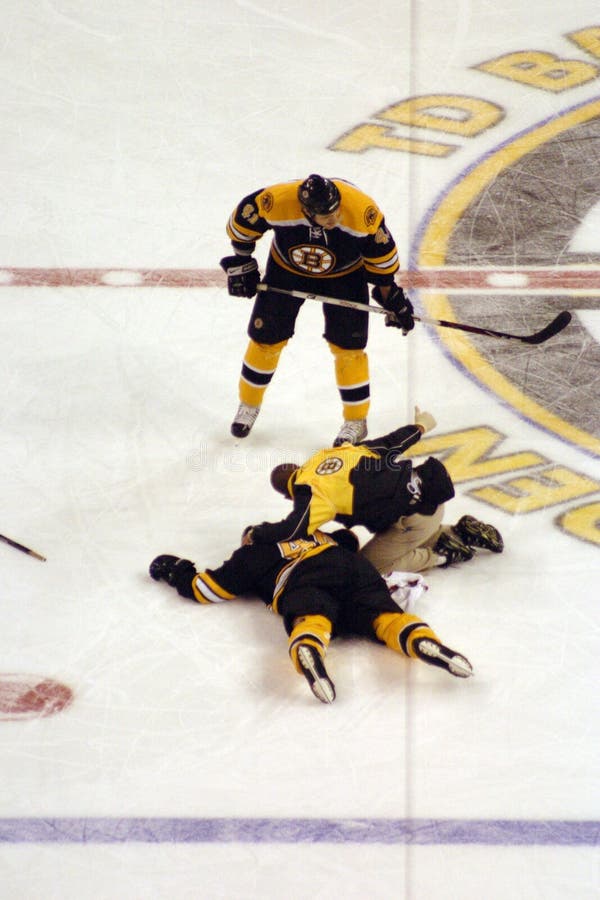 Stock Image of Ice Hockey Game at Boston Editorial Photo - Image of ...