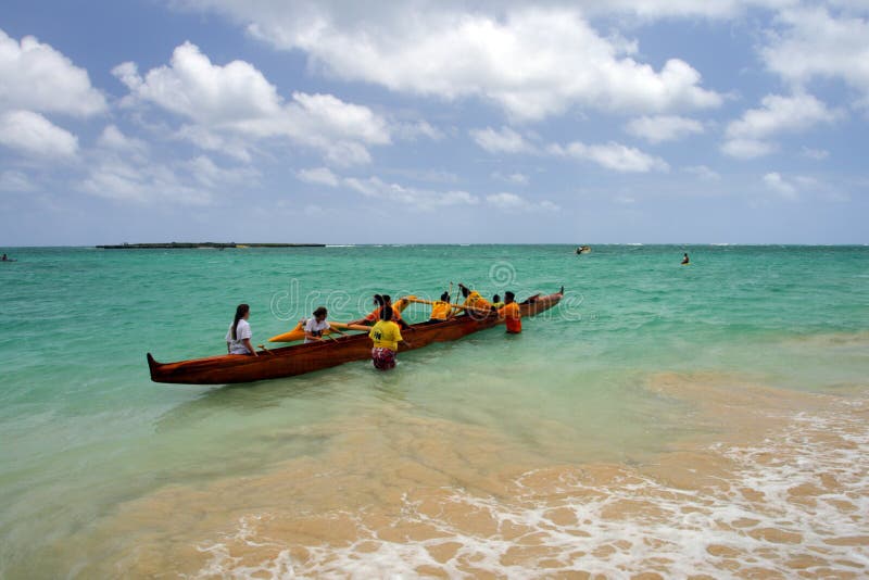 Stock Image of Maunalua Bay, Oahu, Hawaii Editorial Stock Image - Image ...