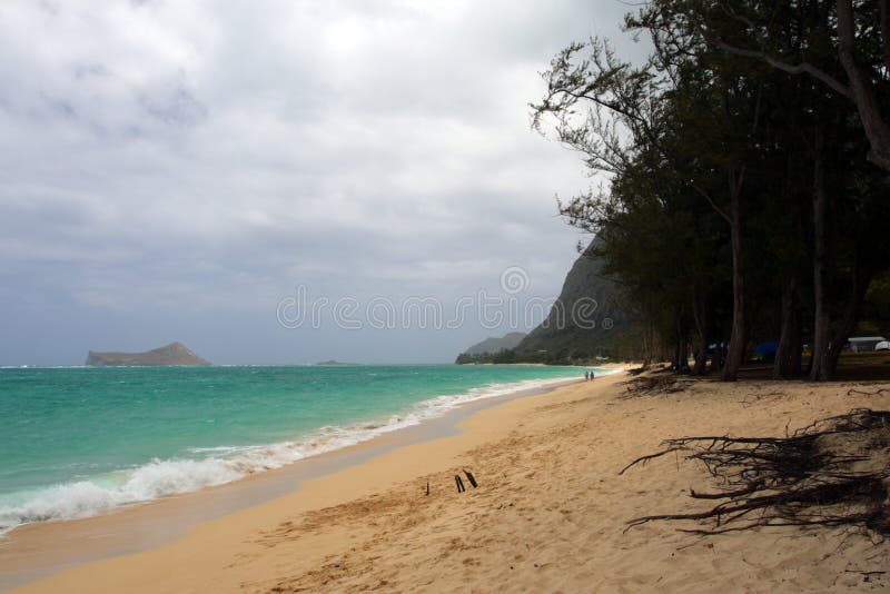 Stock Image of Maunalua Bay, Oahu, Hawaii Stock Photo - Image of ...