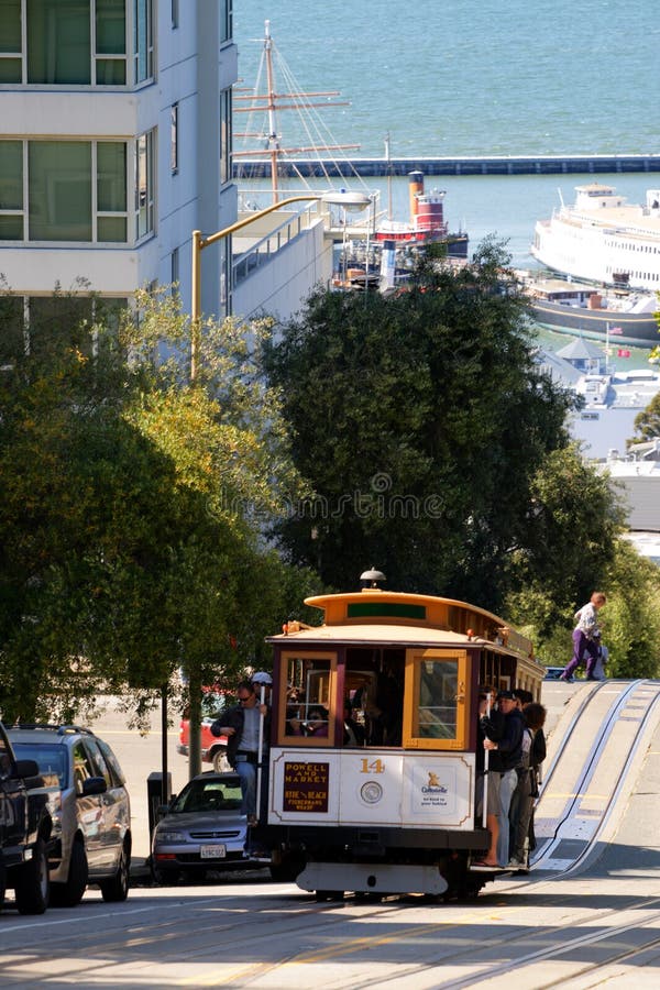 Stock Image of San Francisco Cable Car Editorial Photography - Image of ...