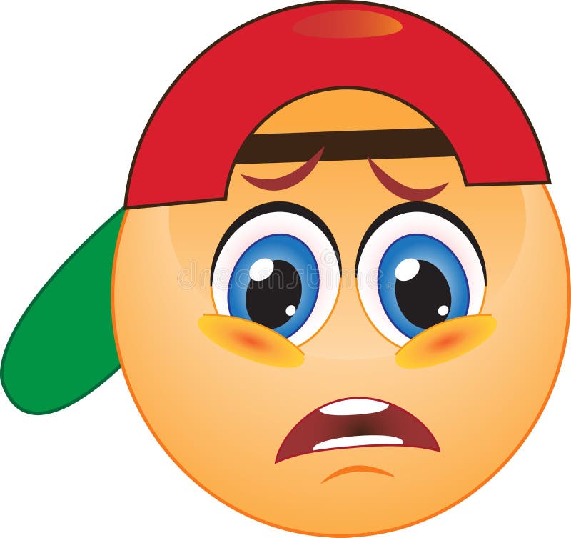 Frustrated Smiley. Icon. Emotions. Stock Illustration - Illustration of ...