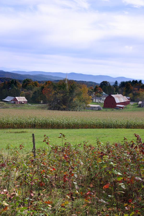 Stock Image of Vermont Countryside, USA Stock Photo - Image of holiday ...
