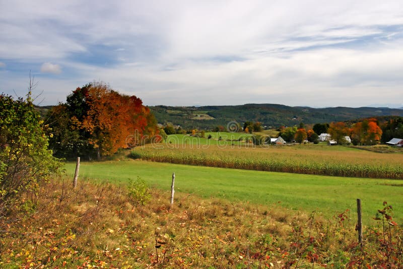 Stock Image of Vermont Countryside, USA Stock Image - Image of autumn ...