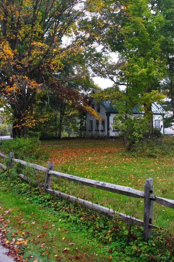 Stock Image of Vermont Countryside, USA Stock Image - Image of cloud ...
