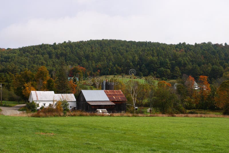 Stock Image of Vermont, USA Stock Image - Image of farmland, barn: 93697651