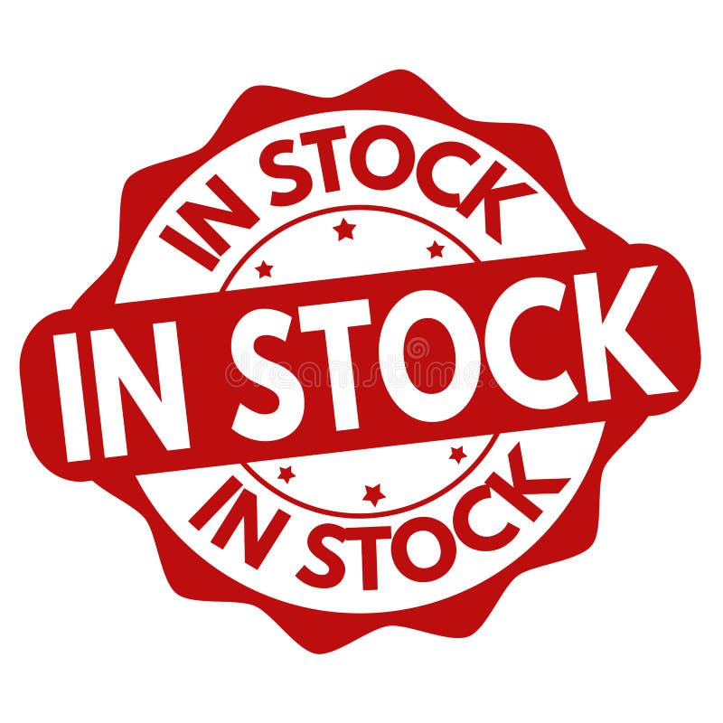In stock label or sticker stock vector. Illustration of insignia ...