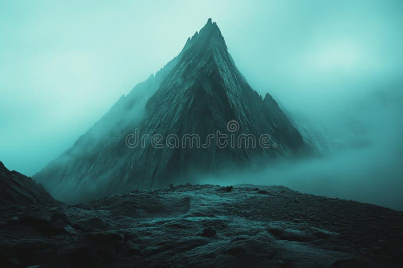 Mountain High As the Clouds Stock Photo - Image of waterton, mountain ...