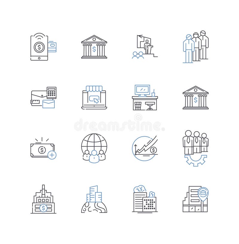 Stock Line Icons Collection. Shares, Investment, Market, Trading ... Stock Line Icons Collection. Shares, Investment, Market, Trading ...