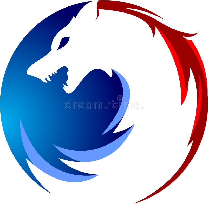 Circular Wolf Logo Stock Illustrations – 52 Circular Wolf Logo Stock ...