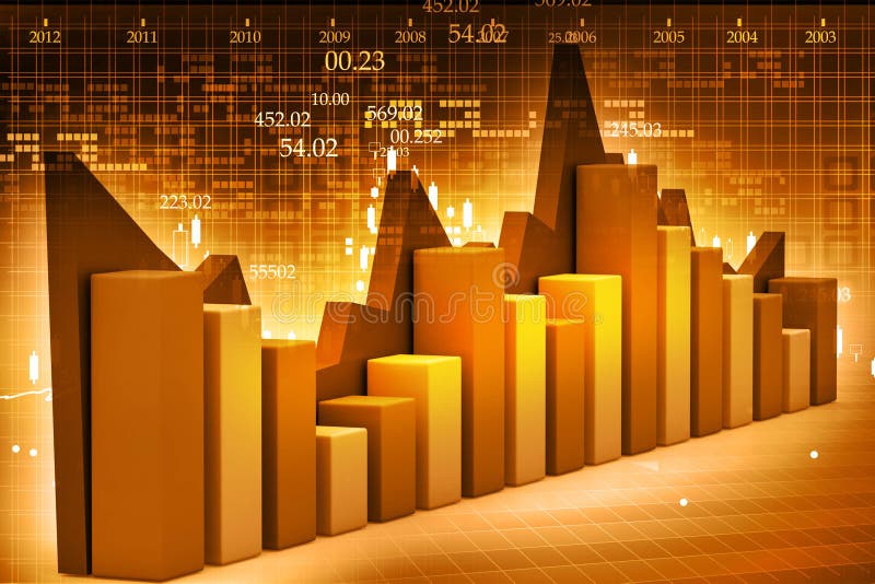Stock Market Chart stock illustration. Illustration of earnings - 32245387