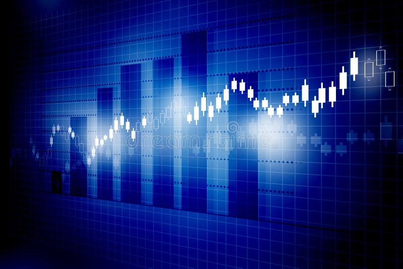 Stock Market Chart stock photo. Image of banking, economy - 46264778
