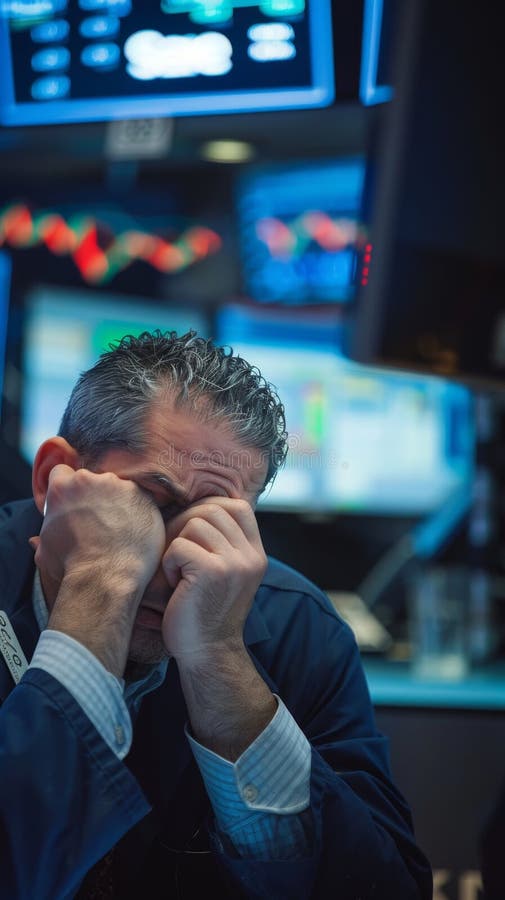 A Stock Market Crash Causing Widespread Financial Panic Stock ...