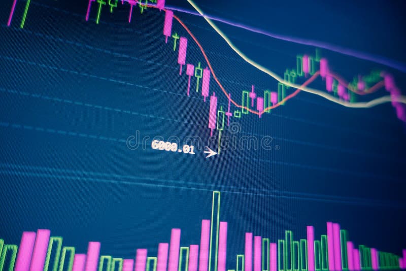 Stock Market fluctuation stock photo. Image of exchange - 149853918