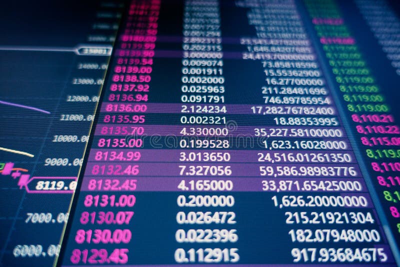 Stock Market fluctuation stock image. Image of digital - 149854547