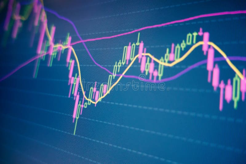 Stock Market fluctuation stock photo. Image of graph - 149855592