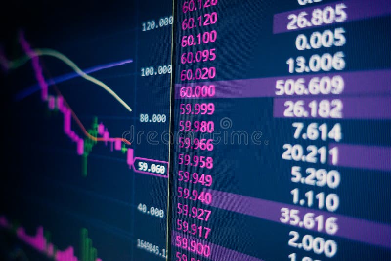Stock Market fluctuation stock photo. Image of analyzing - 149854852
