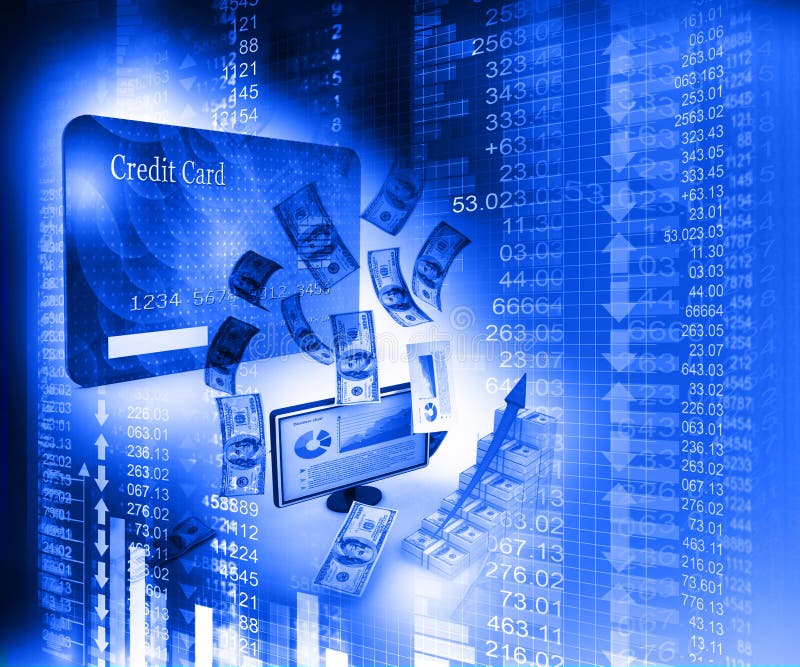 Stock market Graph stock illustration. Illustration of economical ...