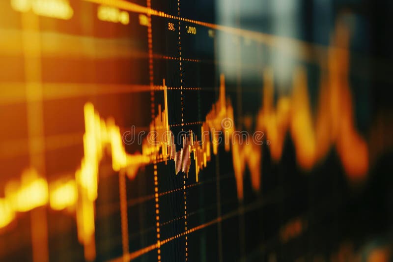 Stock market graph stock photo. Image of prices, financial - 375785358