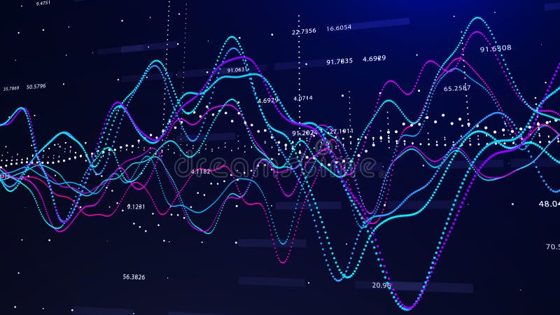 Stock Market Graph Investment Graph Concept 3d Rendering Stock ...