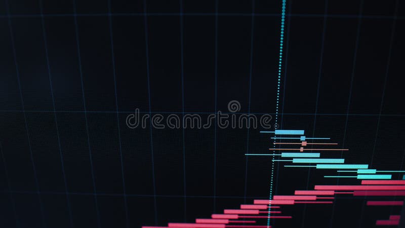 Stock Market Graph stock video. Video of internet, growth - 241728713
