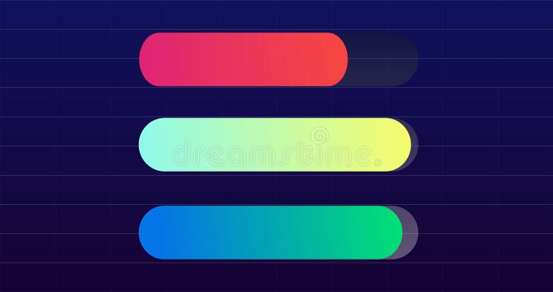 Stock Market Graphs Animated Loopable Bg. Stock Illustration ...