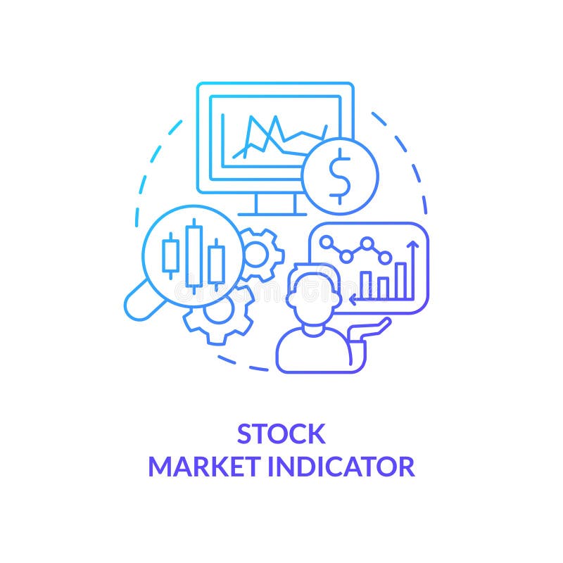 Leading Indicator Vector Filled Outline Icon Style Illustration. EPS 10 ...