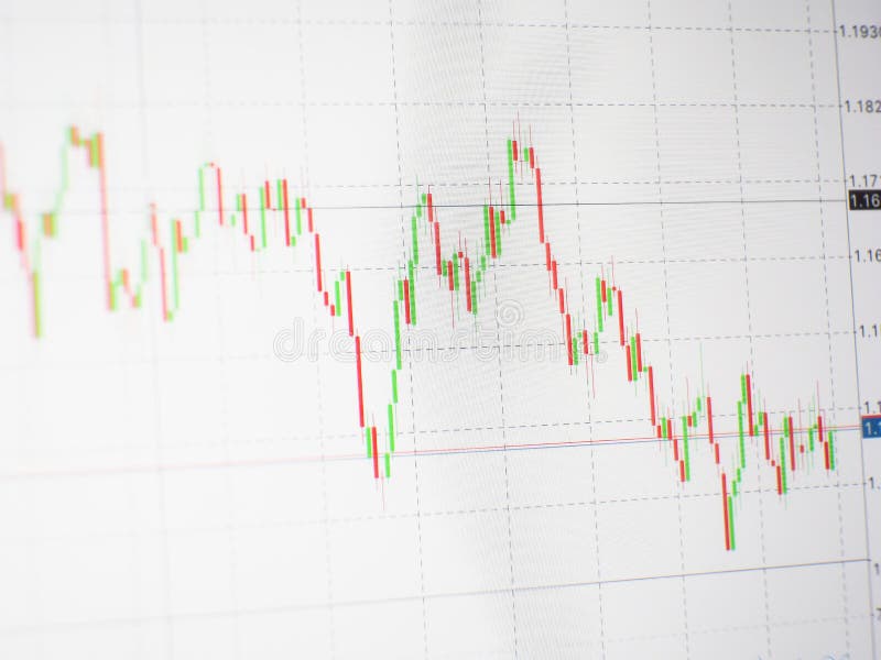 Stock Market Interface On Lcd Display Stock Photo - Image of cash ...