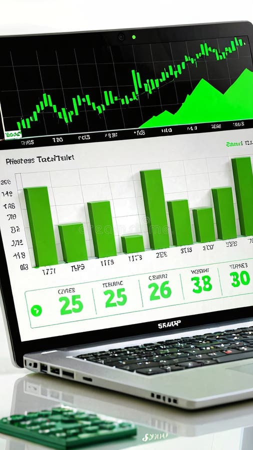 Market Movements stock illustration. Illustration of screen - 339821848