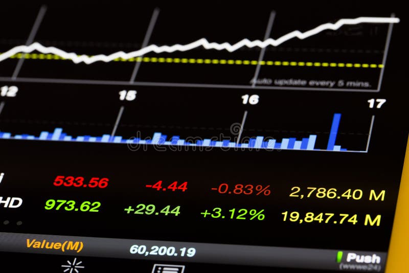 Stock Market Values Chart Going Up Stock Photos - Free & Royalty-Free ...