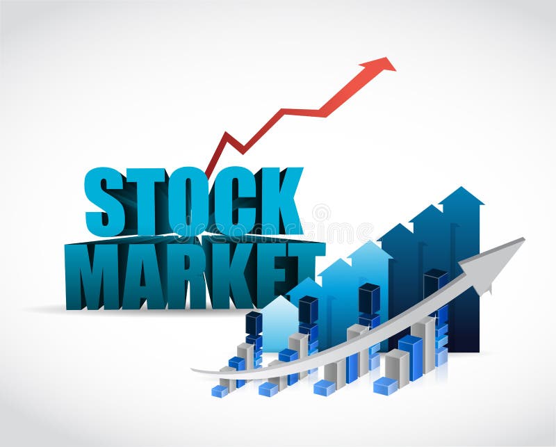 Stock Markets and Final Graphs Illustration Stock Illustration ...