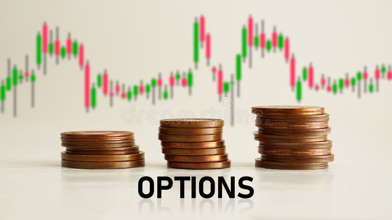 Stock Options Trading is Shown Using the Text Stock Photo - Image of ...