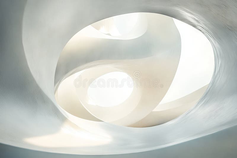 This Stock Photo Features a Modern Circular Architectural Structure ...