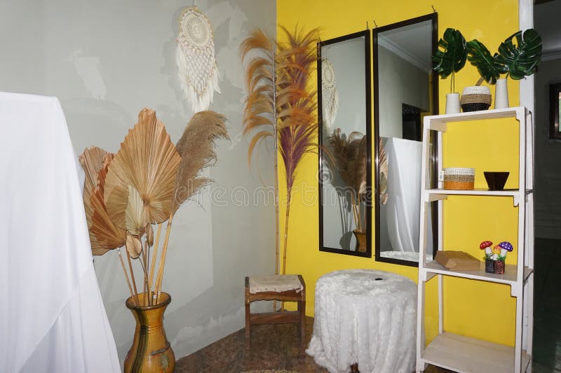 Stock Photo of an Indoor Studio at Home Stock Photo - Image of lamp ...