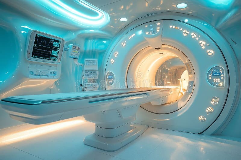Stock Photo of an MRI Machine, Representing Human Enhancement Stock ...