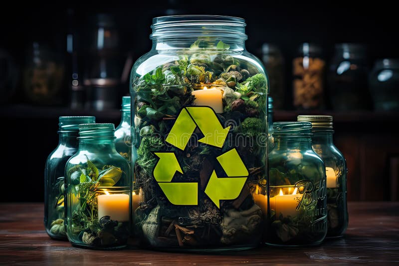 Stock Photo of a Plastic Recycling Sign Stock Image - Image of reduce ...