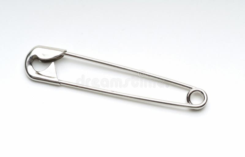 Stock Photo of Safety Pin 1 Stock Photo - Image of length, clothing ...