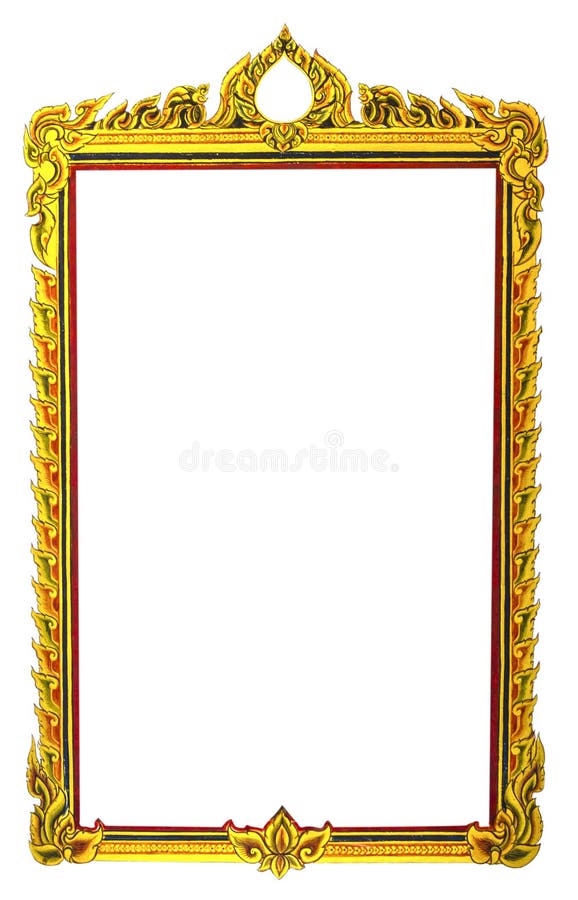 Stock Photo:Traditional Thai Style Pattern Decorative Isolated Stock ...