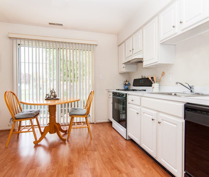 Stock Photo of Typical Kitchen Stock Photo - Image of flat, floor: 88164588