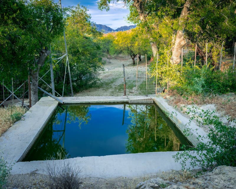 Pond In The Arizona Mountains Stock Photo - Image of serenity, granite ...