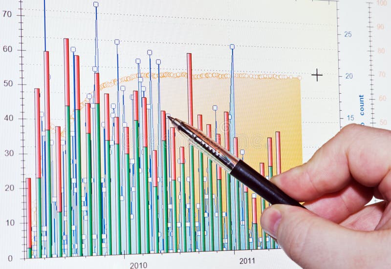 Economics Graph stock photo. Image of diagram, economic - 3392128
