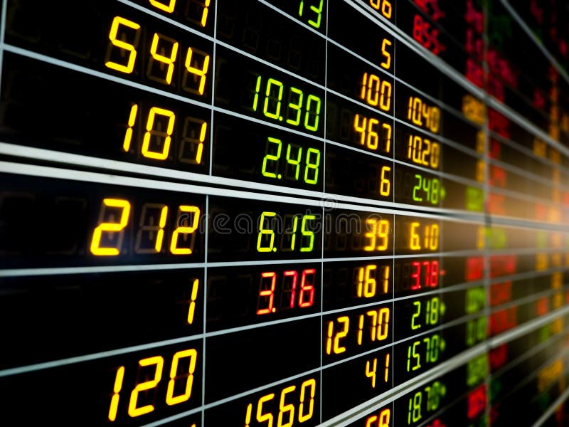 Stock quotes stock image. Image of market, capitalism - 66794675