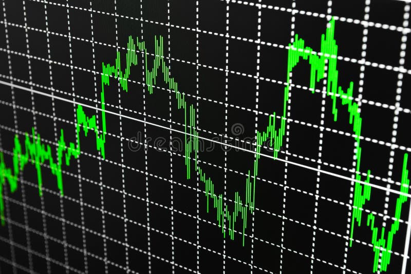 Stock Quotes at Real Time at the Stock Exchange Stock Image - Image of ...