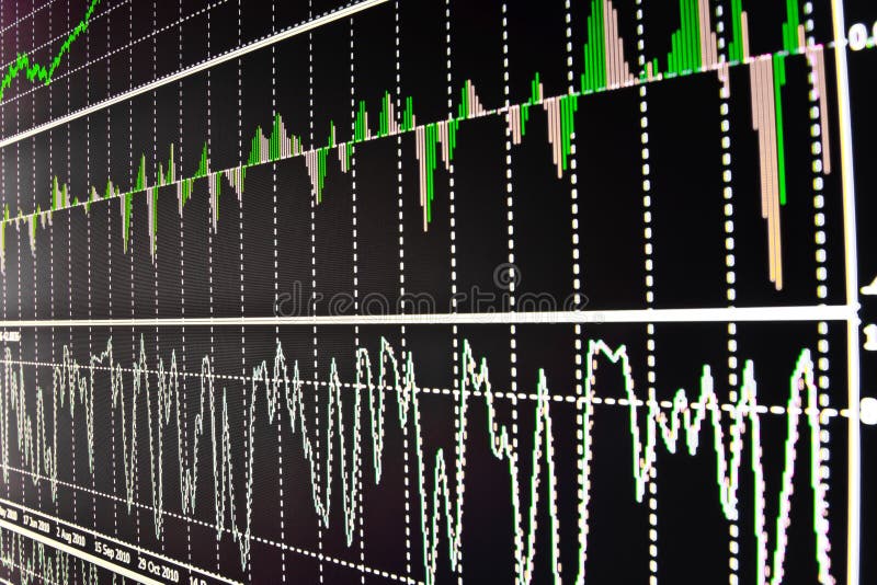 Stock Quotes at Real Time at the Stock Exchange Stock Illustration ...